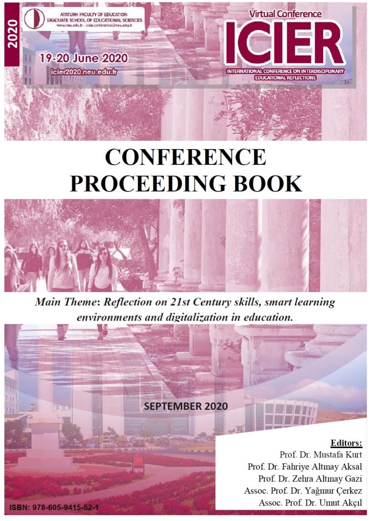ICIER 2020 Proceeding Book has been published. – NEU, Ataturk Faculty ...